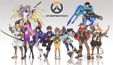 Dva Kinomoto Sakura Mercy Tracer Mei And 16 More Overwatch And 1