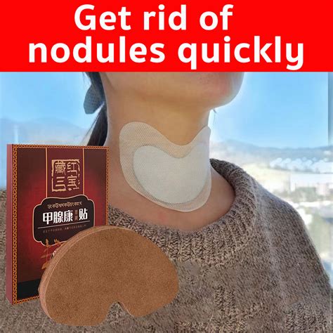 【hot Sale】thyroid Treatment Patch 12 Stickers Box Thyroid Fucoidan Japan Thyroid Goiter Patch