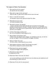 The Capture Of Father Time Study Guide Course Hero