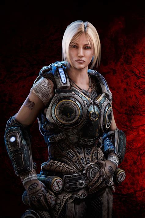 Anya Stroud Gears Of War 3 Iphone Hd Wallpaper ~ Iphone Hd Wallpapers