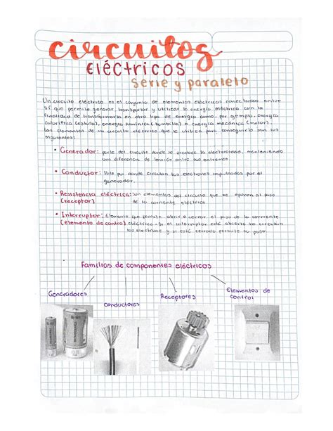 SOLUTION Circuitos El Ctricos Serie Y Paralelo Studypool