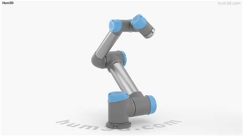 360 View Of Universal Ur5 Robot Arm 3d Model 3dmodels Store