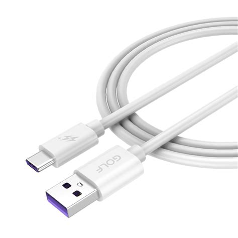 Cáp Golf USB A to Type C sạc nhanh 5A 40W 1 mét Giá rẻ