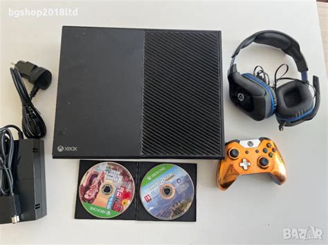 Xbox One 500GB с GTA 5 TC ghost recon wildlands в Игри за Xbox в гр