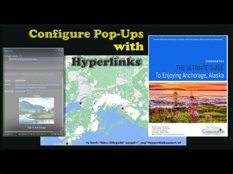 How To Configure Pop Ups With Hyperlink Path To A Field In Arcgis Pro
