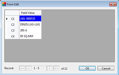 Database Editor How To Edit A Record In A Form
