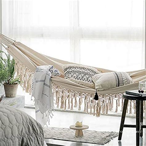 Boho Macrame Hammock Temple And Webster