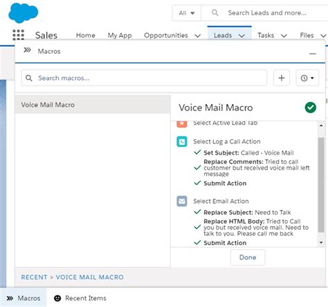 Overview Of Macros In Salesforce Xenler Consulting