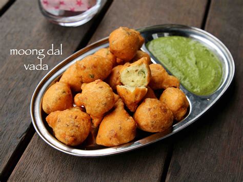Moong Dal Vada Recipe Moong Dal Pakoda Mung Dal Vada Recipe