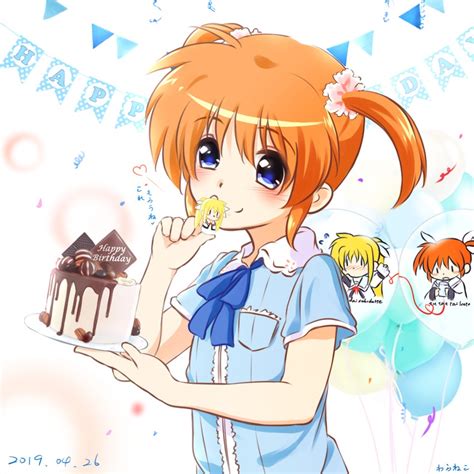 Fate Testarossa And Takamachi Nanoha Lyrical Nanoha And 2 More Drawn