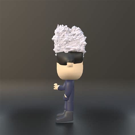 Satoru Gojo Funko Pop 3d Model Turbosquid 2185489
