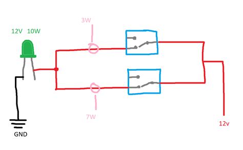 Led Strip And Relay Current Splitting Electrical Engineering Stack Exchange