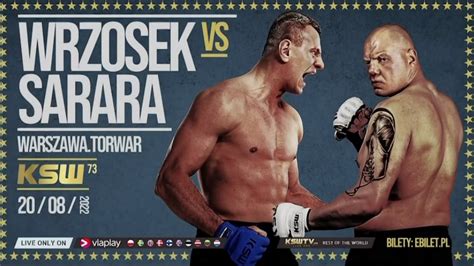 KSW 73 Oficjalnie Arkadiusz Wrzosek kontra Tomasz Sarara Nie udało