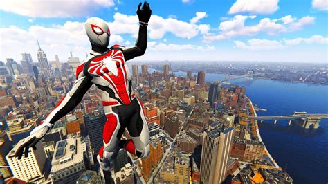 Spider Man Ps5 Remastered Armored Advanced Suit Flawless Combat
