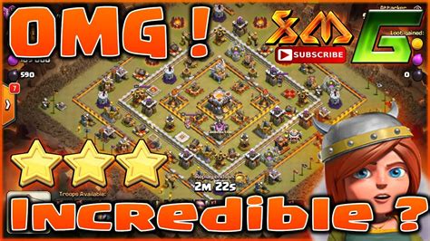 Clash Of Clans⭐omg Incredible 3 Star Th11 By Qwalkbowlerwitch⭐bogope