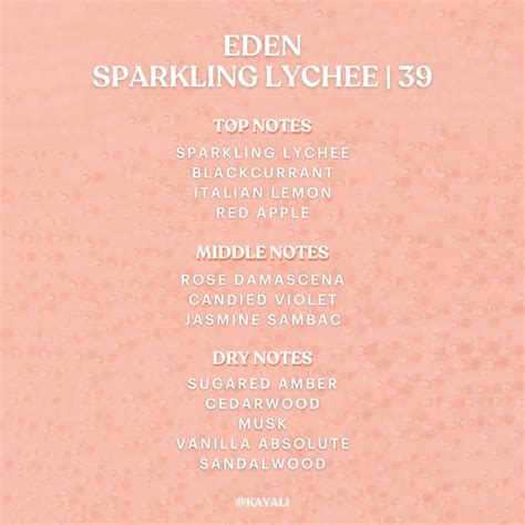 Beli Kayali Eden Sparkling Lychee 39 Eau De Parfum Sephora Indonesia