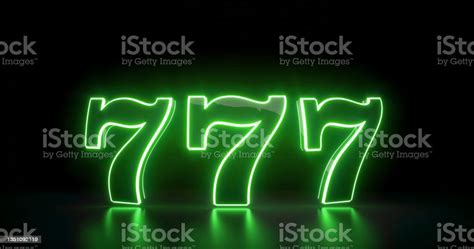 현대 블랙 과 네온 그린 카지노 슬롯 머신 기호 777 3d 일러스트 0명에 대한 스톡 사진 및 기타 이미지 0명 3차원