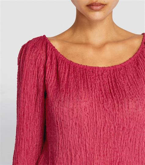 Savannah Morrow Cotton Linen Positano Top Harrods Nz