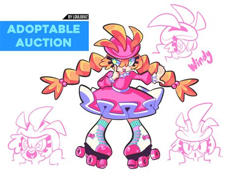 Adoptable Auction Girl By Loulouvz On Deviantart
