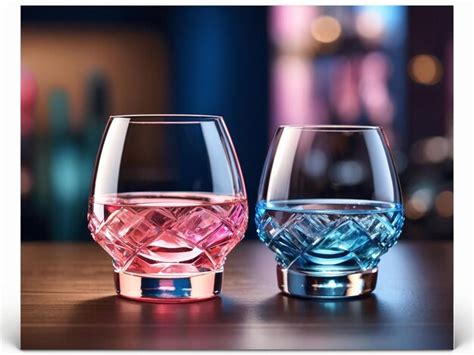 Premium Ai Image View Of Cocktail Mix In Glass With Abstract