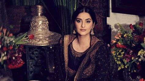 Sonam Kapoor Exudes Elegance And Grace In Black Traditional Attire Dad