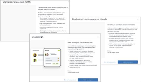 Buying Zendesk Workforce Engagement Management Add Ons Zendesk Wfm