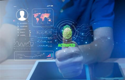 Premium Photo Cybersecurity Concept User Privacy Security And