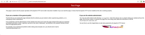 Install A Apache Web Server On Amazon Ec2 Linux 2 Instance