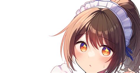 変身ヒロイン 普通にバイト？ 五連らむ黒だるまのマンガ 巨乳 おっぱい メイド服 Pixiv