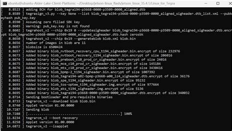 Flash A Xavier Nx 8g Jetpack 512 But Got Error Return Value 8
