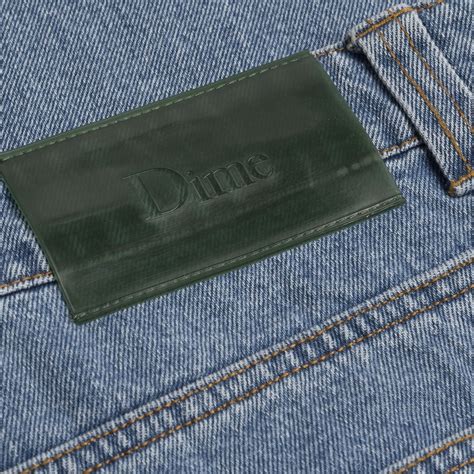 Dime Relaxed Denim Pants (Blue washed) - DIME23D2F34BLU - Consortium