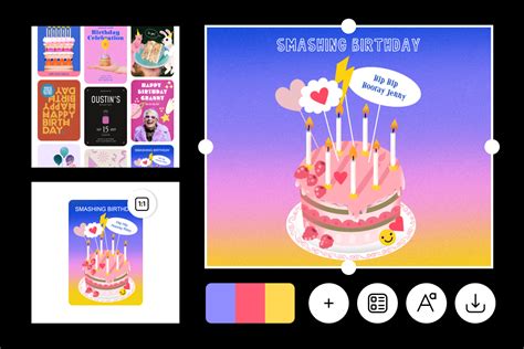 How To Design A Funny Birthday Card From A Template With Picsart
