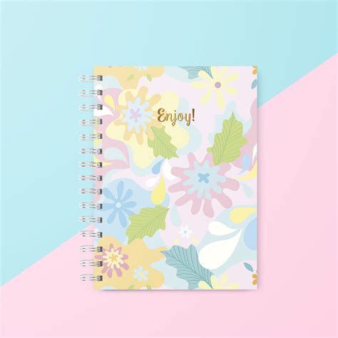 Caderno Colegial Capa Pintura Loja Donna Rita