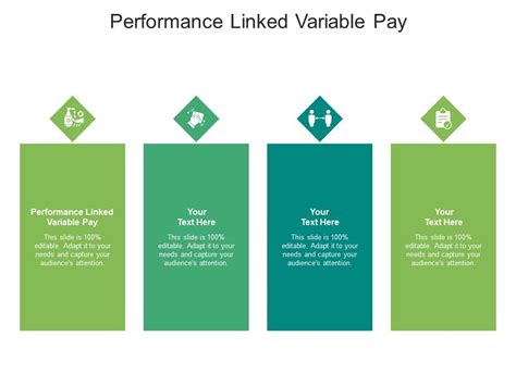 Performance Linked Variable Pay Ppt Powerpoint Presentation Inspiration Information Cpb