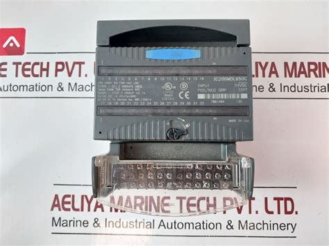 Ge Fanuc Ic200mdl650c Digital Input Module 24vdc Aeliya Marine
