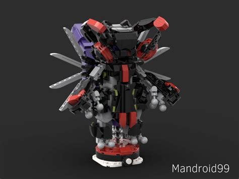 Lego Moc Mewtwo Armoured 2019 Version By Mandroid99 Rebrickable