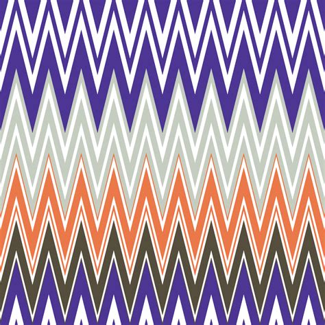 Fabric Zigzag Chevron Pattern Digital Art Print Fabric Design Pattern 16005222 Vector Art At