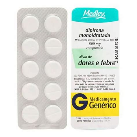 Novalgina Dipirona Dor Febre Anador Maxalgina Drogaria Do