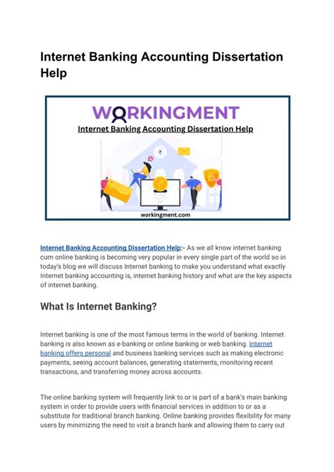 ppt internet banking accounting dissertation help powerpoint