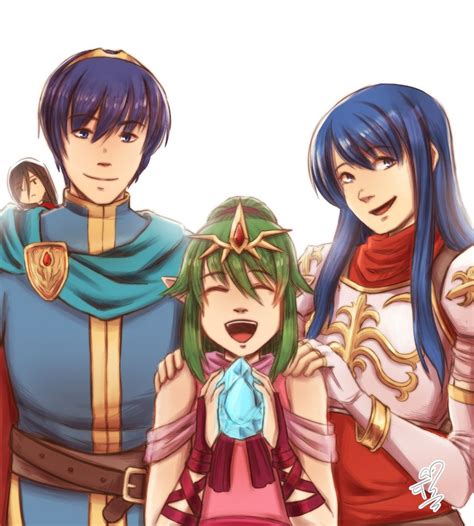 Marth And Caeda