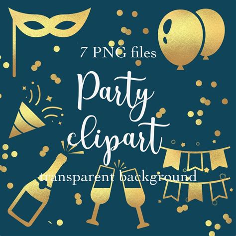 Party Clipart Champagne Clipart New Years Party Png Celebration Png