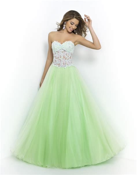 French Novelty Pink By Blush 5428 Sheer Corset Ball Gown