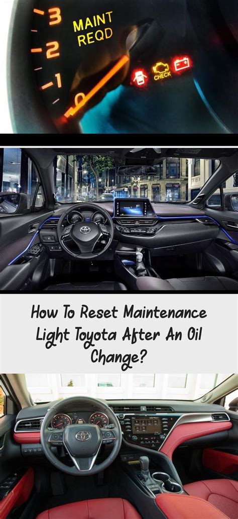 Turn Off Maintenance Light Toyota Tacoma
