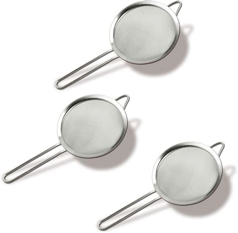 3 Pcs Fine Mesh Strainer Stainless Steel Fine Mesh Philippines Ubuy