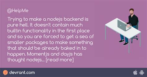 Nodejs Trying To Make A Nodejs Backend Is Pure Hell It Doesnt
