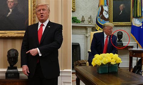 Donald Trump Puts Winston Churchill Back In The Oval Office After Joe Biden Insisted On