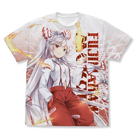 藤原妹紅 フルグラフィックtシャツ なつめえりver 東方project 東方project公認・メーカーグッズオンラインショップの
