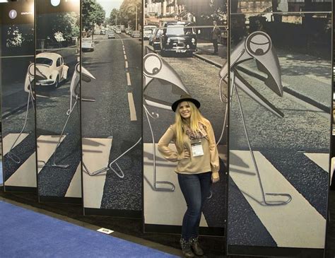 Dani Poppitt Stopped By The Booth Namm Show Anaheim Booth