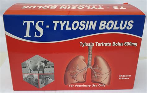 Ts Tylosin Bolus 600mg Tosam Integrated Services Ltd