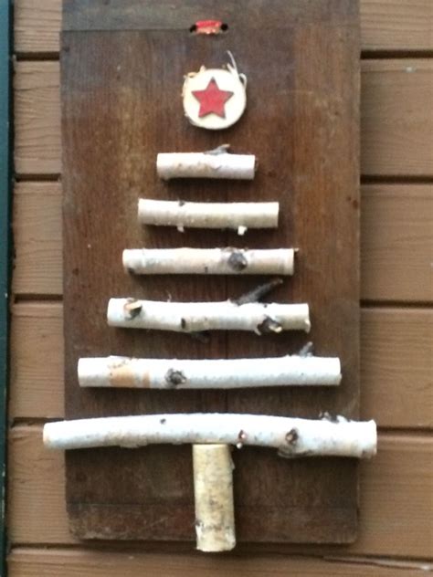 Fun Project Old Breadboard And Birch Branches Fun Projects Birch